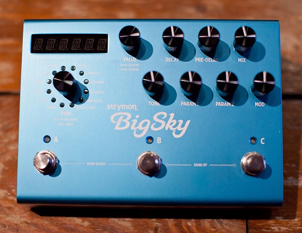 Strymon Big Sky Reverb Guitar Pedal Great Tones | Reverb