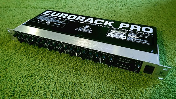 Behringer Eurorack 16x2 Line Mixer | Reverb