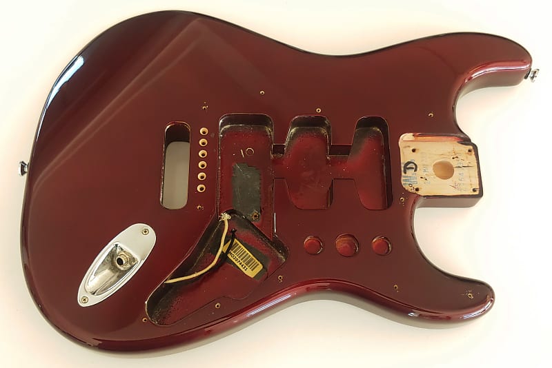 Beautiful 2009 Fender Standard Stratocaster Body Mexico | Reverb