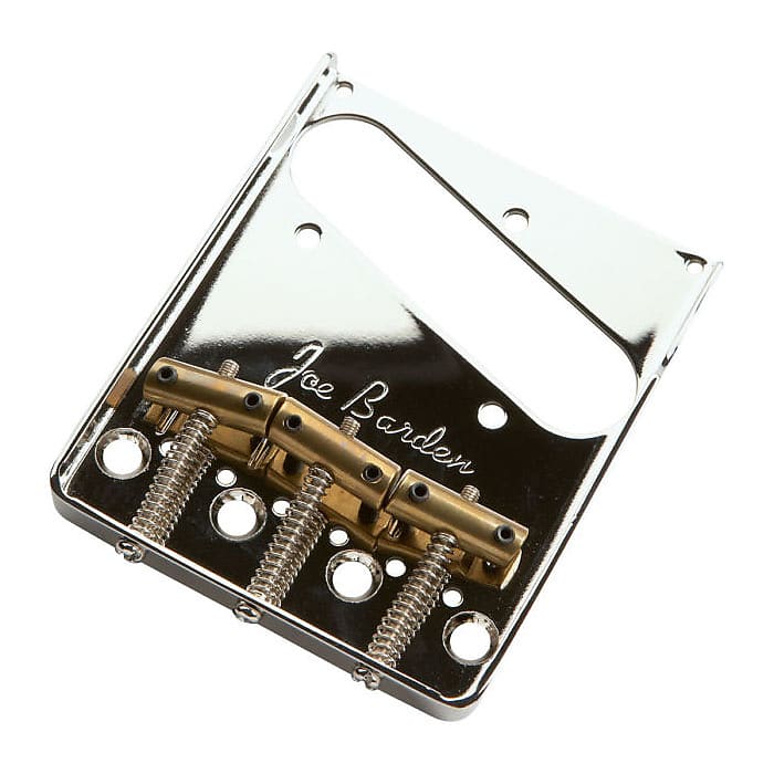 Joe Barden Compensated American Standard Tele Bridge Nickel | Reverb