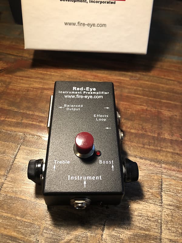Fire-Eye Red-Eye Instrument Preamplifier 2018 | Reverb