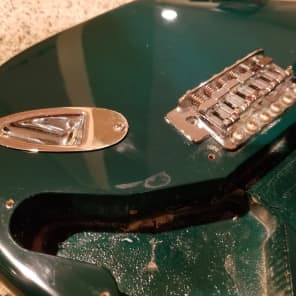 Fender Squier Stratocaster Body British Racing Green | Reverb