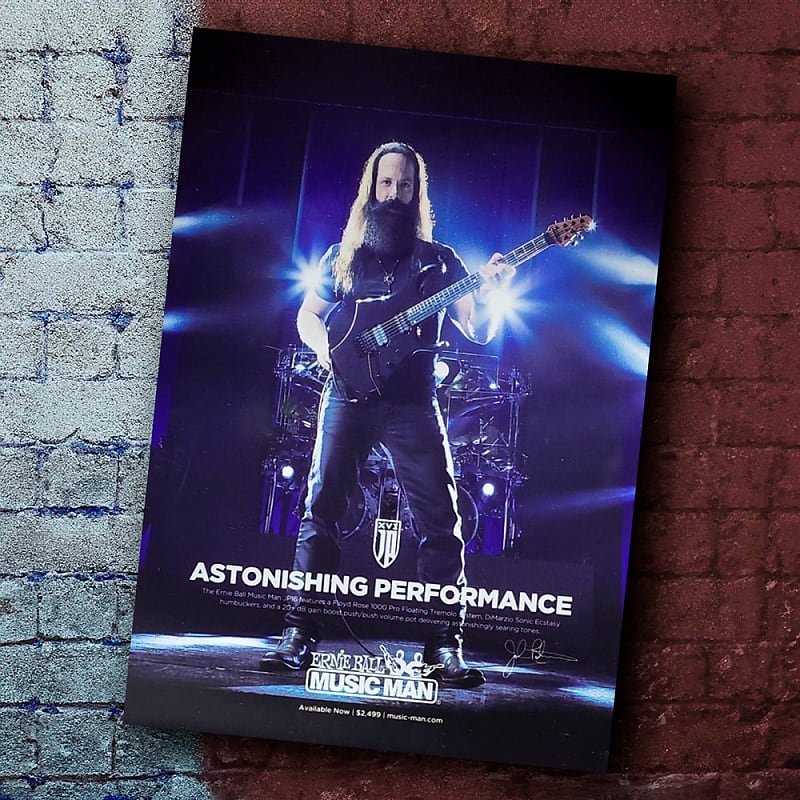 ERNIE BALL MUSIC MAN JP16 DREAM THEATER JOHN PETRUCCI JP 16 | Reverb