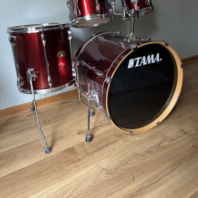 Tama Rockstar 5 Piece Shell Pack - Red | Reverb