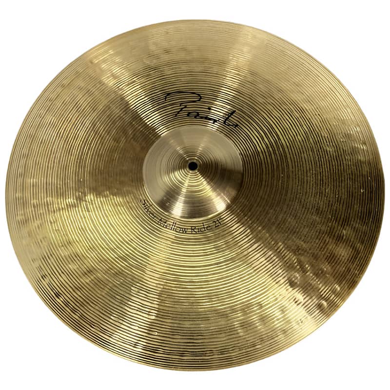 Used Paiste Signature Silver Mellow Ride Cymbal 21" 2546 | Reverb