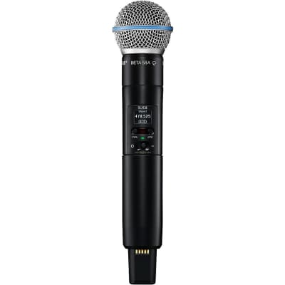 Shure SLXD2/B58-G58 Handheld Transmitter with Beta 58 Capsule | Reverb