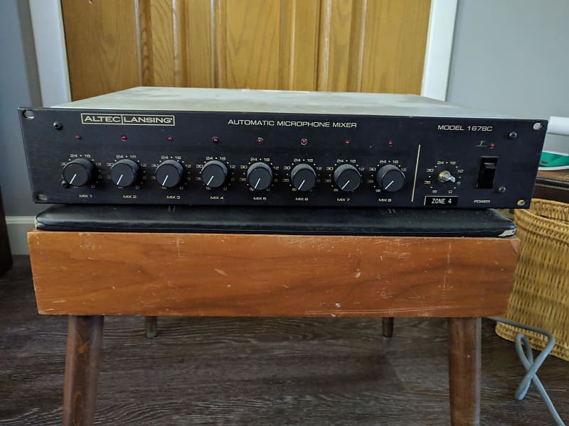 Vintage Altec Lansing 1678c Automatic Microphone Mixer | Reverb