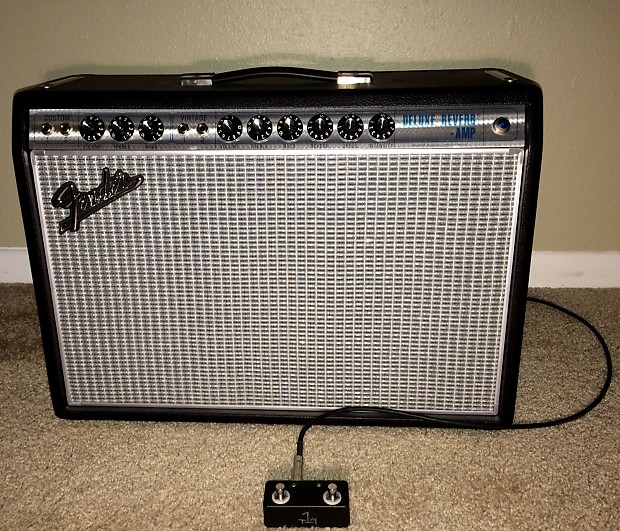 Fender '68 Custom Deluxe Reverb With T1M Footswitch | Reverb