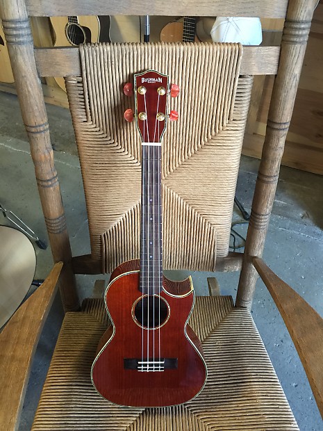 Bushman Jenny Tenor Uke BU7TCA Mahogany Gloss | Reverb