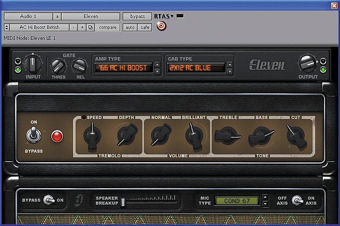 Digidesign Eleven LE Plug-In Guitar Software Plug-In for Pro | Reverb