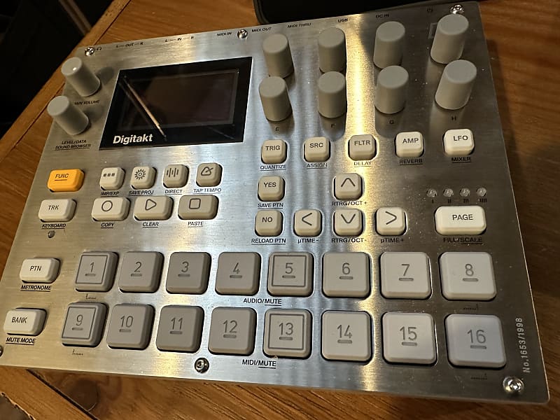 Elektron Digitakt E25 Anniversary Edition 2024 - Silver | Reverb
