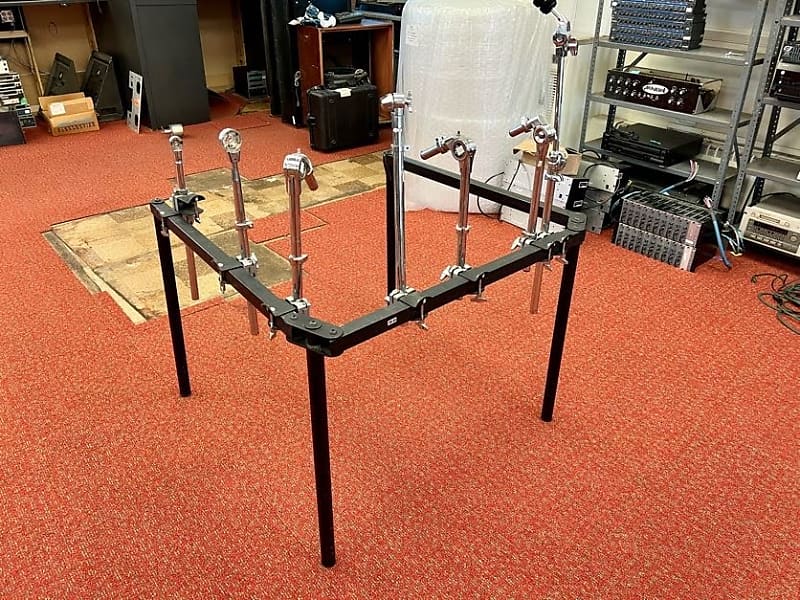 PEARL DR-80 Drum Rack With 6 CLAMPS, 6 CYMBAL ARMS | Reverb