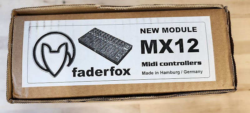 Faderfox MX 12 USB MIDI Mixer Controller | Reverb
