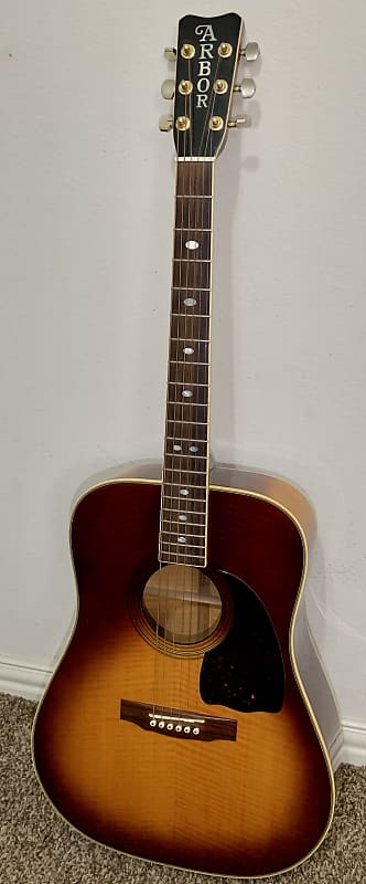 Arbor G-35M Late 70s early 80$ Sunburst Maple | Reverb