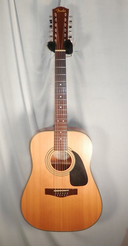 Fender DG-10/12 12-string Dreadnought Acoustic Guitar Satin | Reverb
