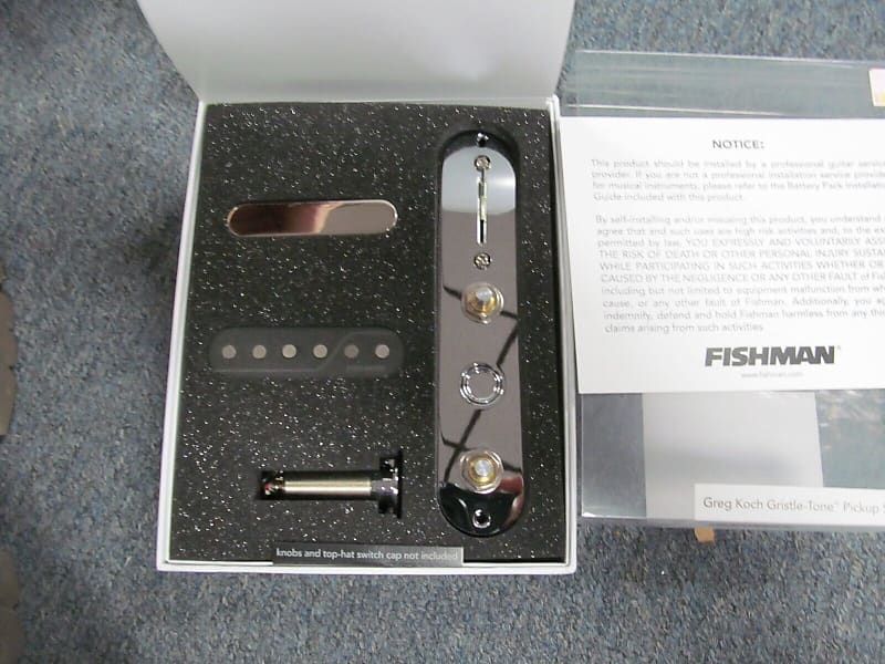 Fishman PRF-TEL-GK1 Fluence Greg Koch Gristle-Tone Pickup Set | Reverb
