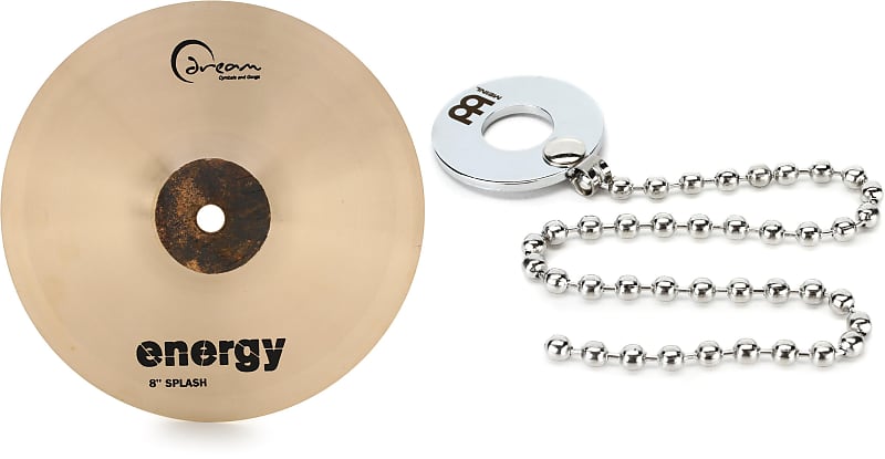 Dream ESP08 Energy Splash Cymbal - 8-inch Bundle with Meinl | Reverb