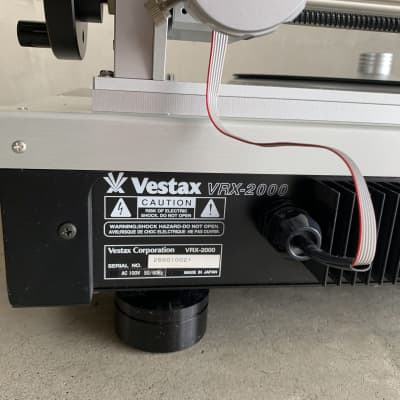 Vestax VRX-2000 Vinyl Rercorder SERVICED! Vinyl Cutter - | Reverb