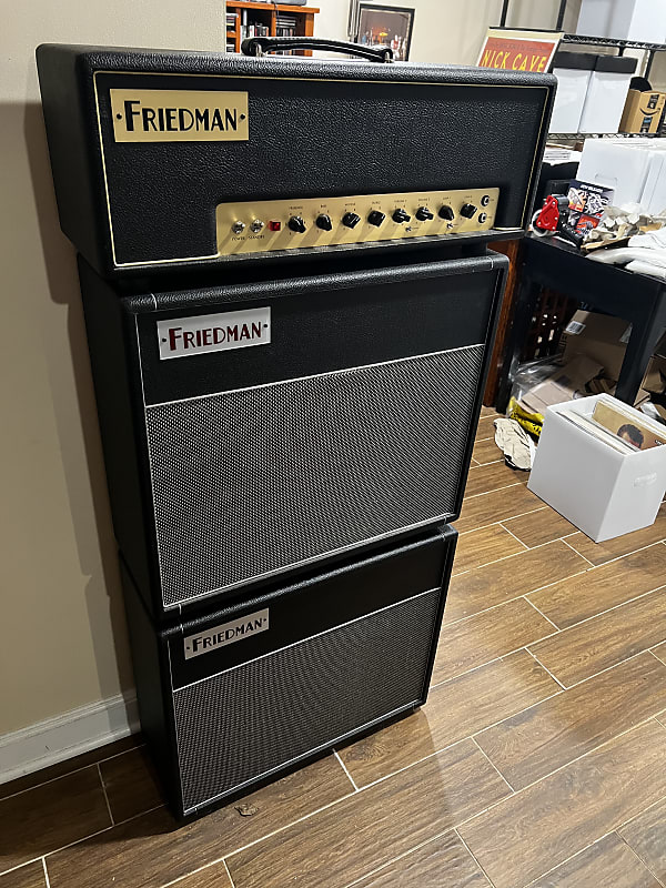 Friedman Smallbox 50 stack w/ head and 2 cabinets 2017-ish | Reverb
