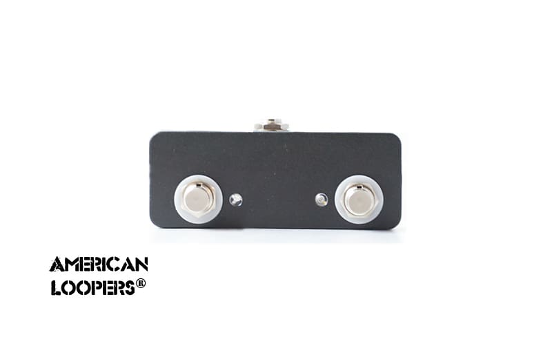 AMERICAN LOOPERS Two Button Latching With LEDs TRS Switch | Reverb