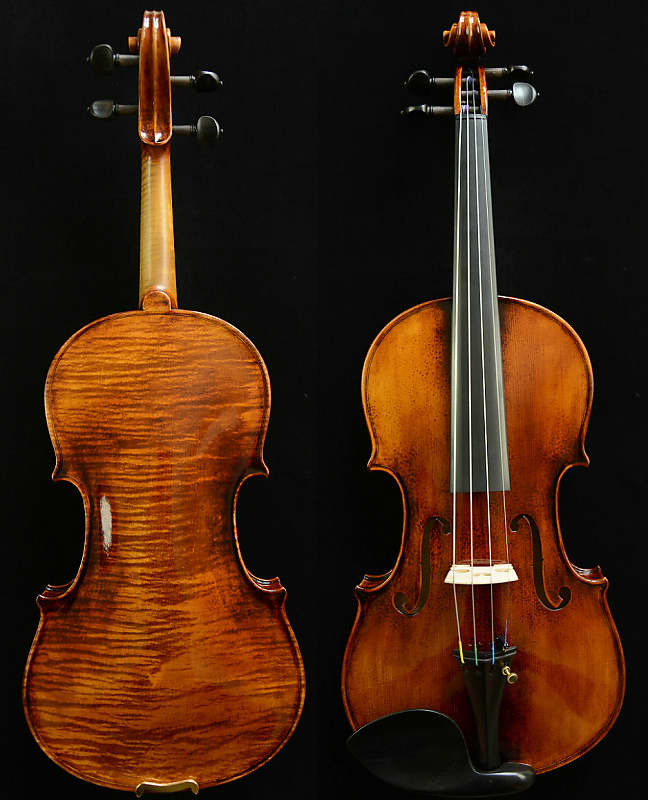1-PC Back Master Violin Stradivari 1716 Messiah Violin Rare | Reverb