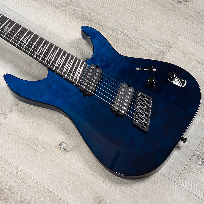 Schecter Reaper-7 Elite 7-String Multiscale Guitar, Deep | Reverb