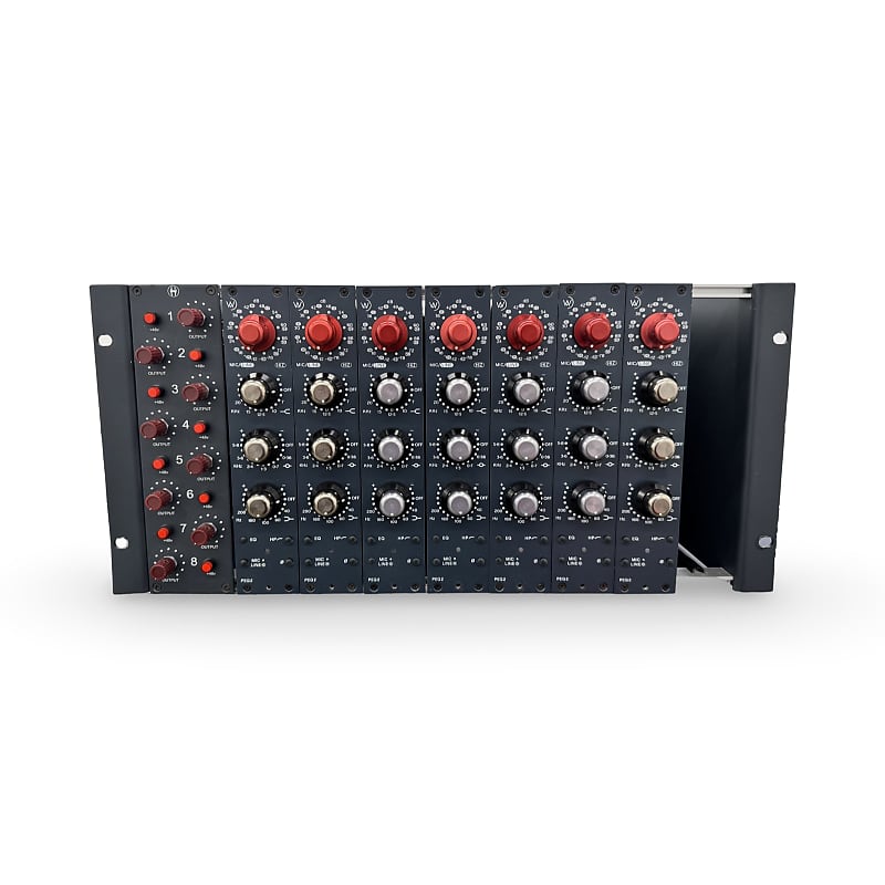 Wunder Audio PEQ2 x7 In Heritage Audio Rack | Reverb UK