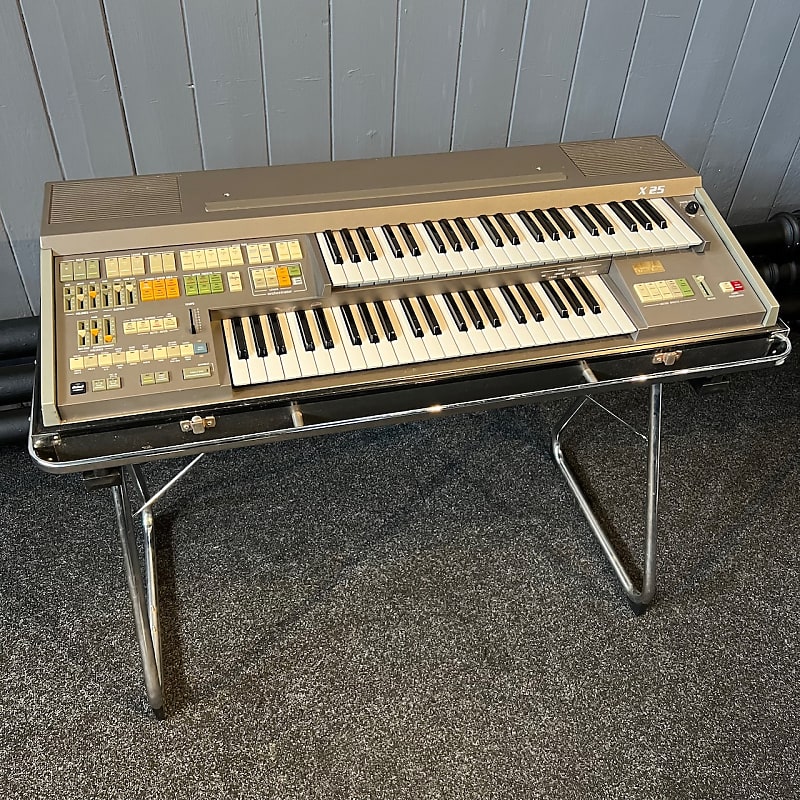 Vintage 1980s ELKA X25 Italian Piano Organ Synthesiser w/ | Reverb