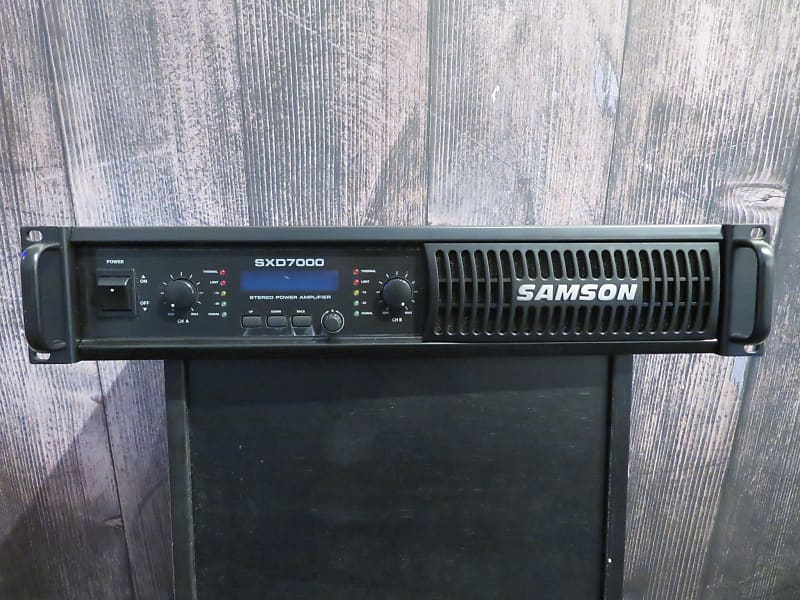 Samson Sxd7000 Dsp Power Amplifier (L20) | Reverb