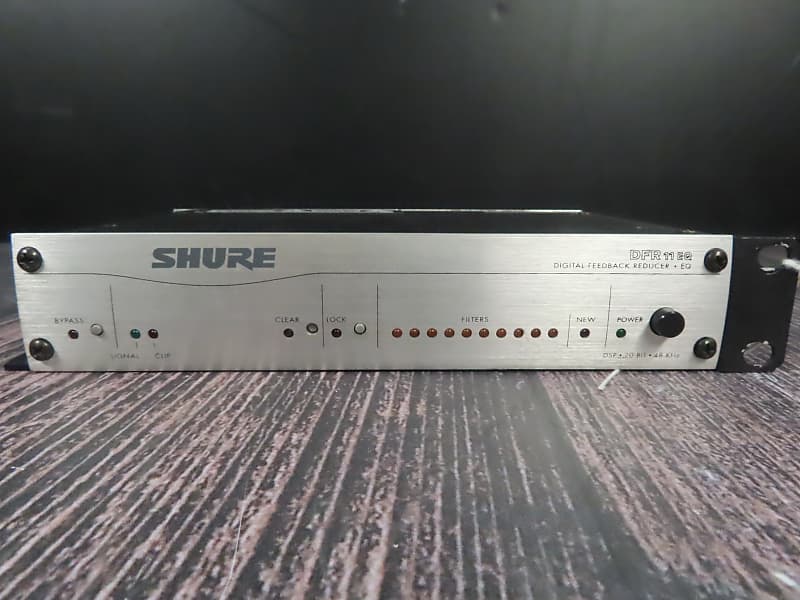 Shure DFR11EQ Digital Feedback Reducer | Reverb