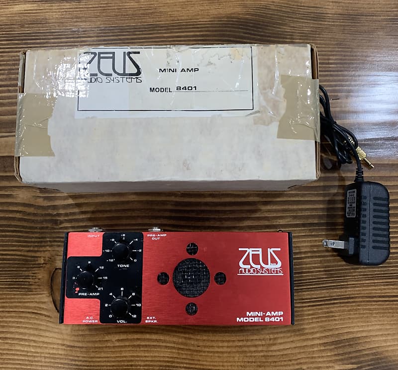 Zeus Audio 8401 1970s - Red Anodized | Reverb