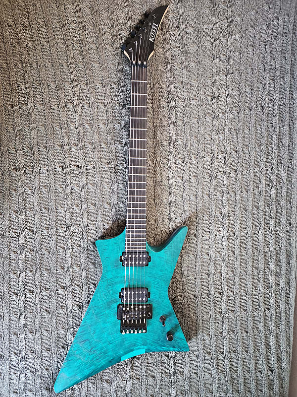 Kiesel Hyperdrive 2021 Transparent Teal Rawtone | Reverb