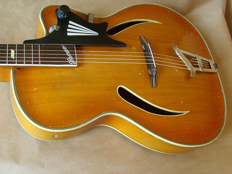 Guitar Archtop Vintage 1950 | Reverb