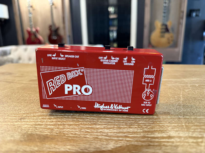 Hughes & Kettner Redbox PRO 2010s - Red | Reverb