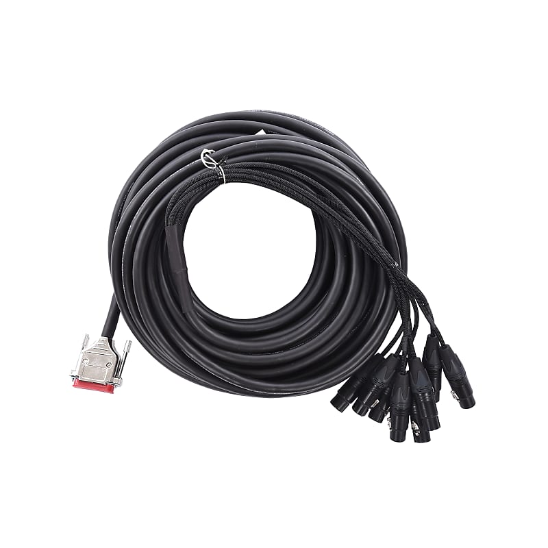 Mogami Gold DB25-XLRF 8-channel Analog Interface Cable 75' | Reverb