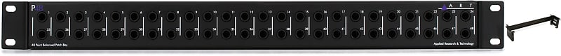 ART P48 48-point 1/4" TRS Balanced Patchbay Bundle with | Reverb