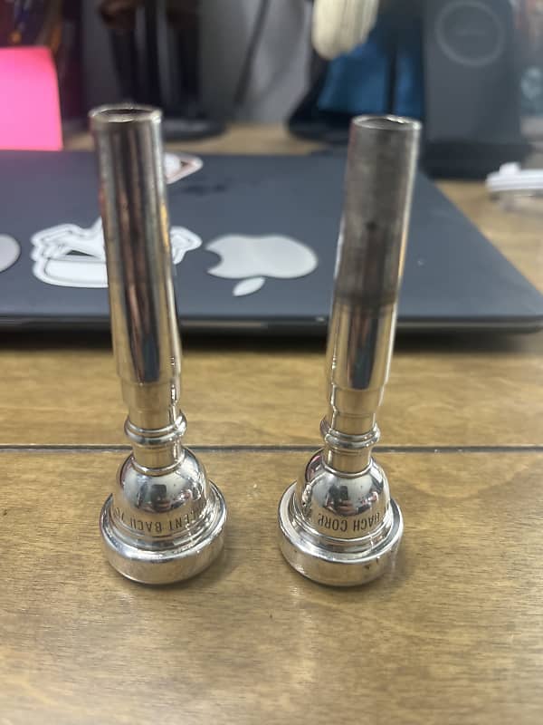 Lot of 2 Bach 7C Trumpet Mouthpieces | Reverb
