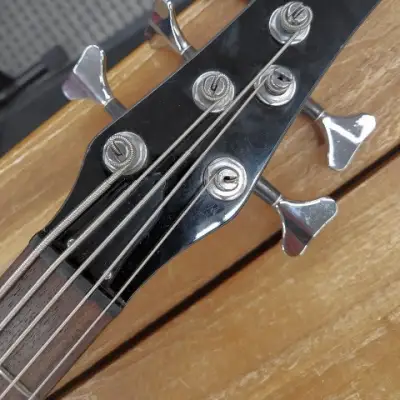 Fender Mb5 Black made in Japan 5 string bass all black 1993 | Reverb