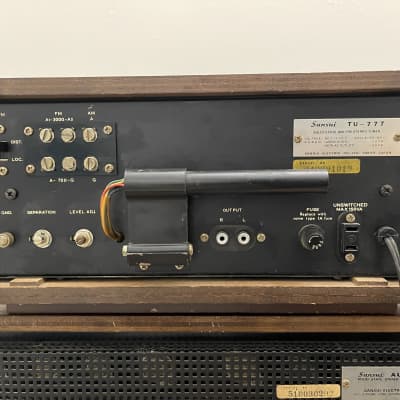 Sansui AU-777A Solid State Stereophonic Amplifier with TU-777 | Reverb