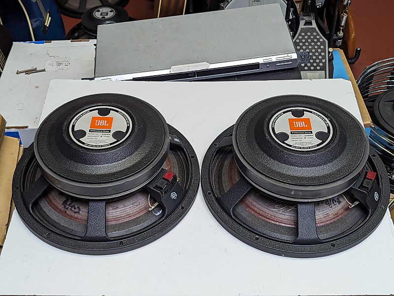 Super Clean! Matched Pair JBL 2206H 600 Watt 12" Speakers / | Reverb