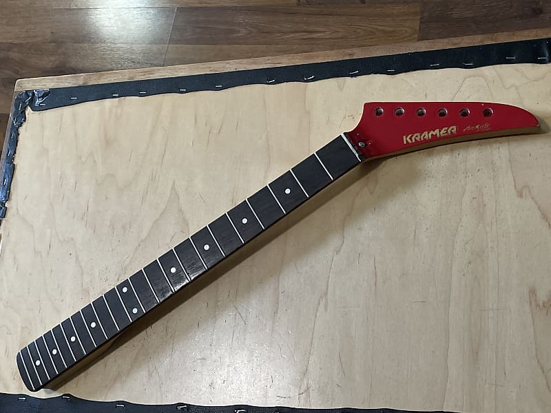 1980's Overseas Kramer Aerostar ZX10 Broken Guitar Neck Floyd | Reverb