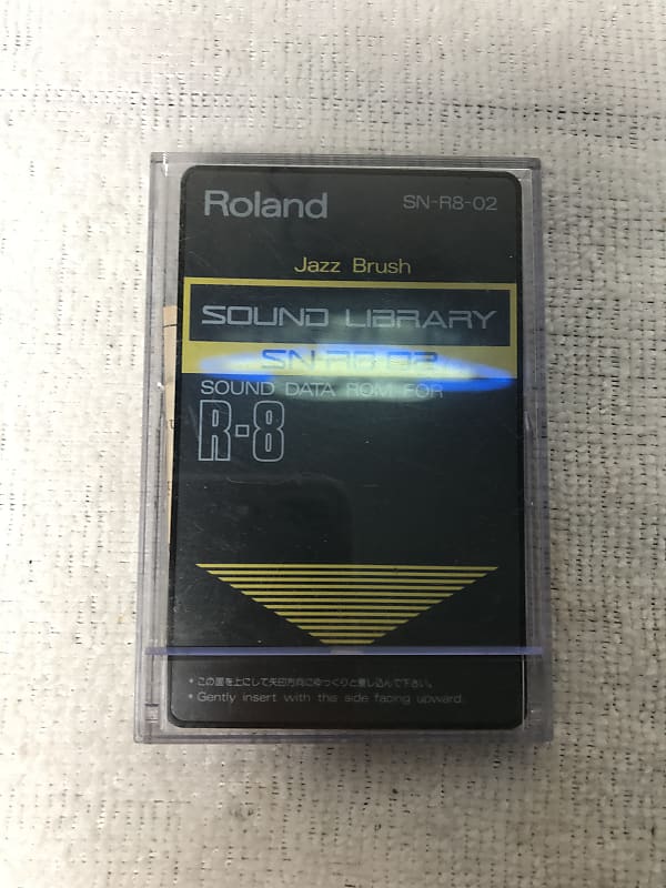 Roland SN-R8-02 - Jazz Brush ROM Card For Roland R8M | Reverb