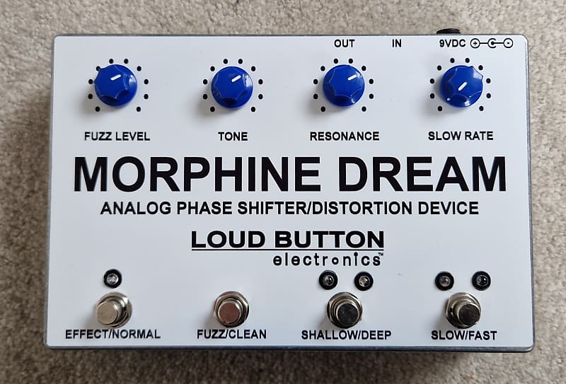 Morphine Dream Analog Phaser/Distortion Device by Loud Button | Reverb