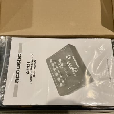 Acoustic APDI Acoustic Guitar Preamp and DI | Reverb