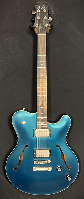 Nik Huber Rietbergen 2017 blue metallic, original case | Reverb