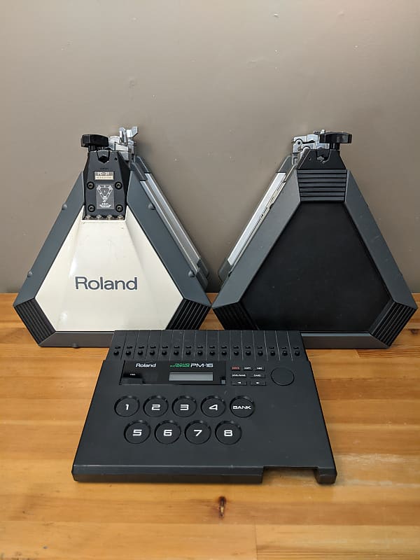 ROLAND PM-16 and PD-20/PD-31 PADS 1985 | Reverb