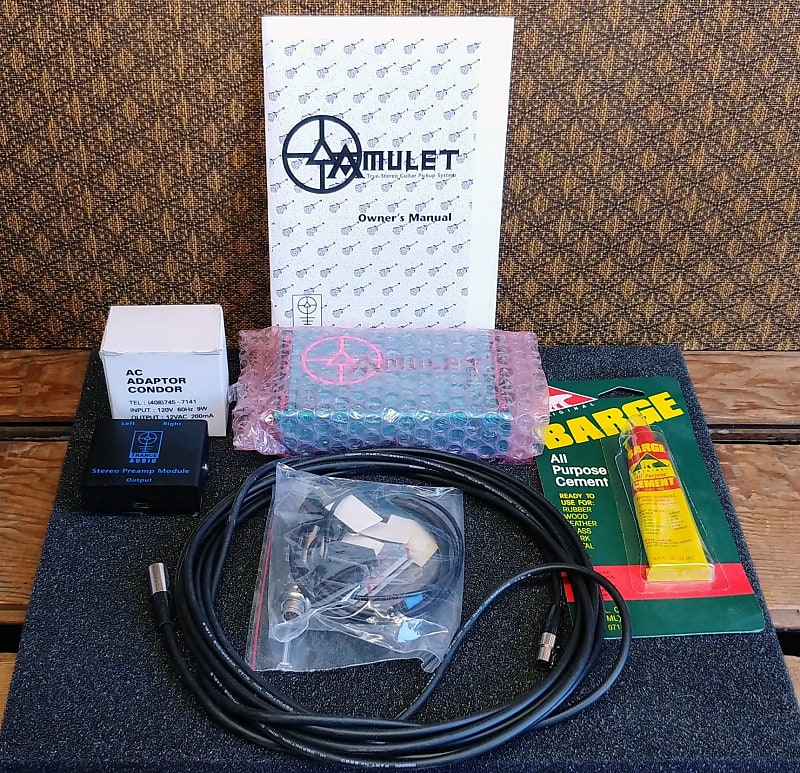 *NOS* Trance Audio Amulet Stereo Guitar Pickup System in Box | Reverb