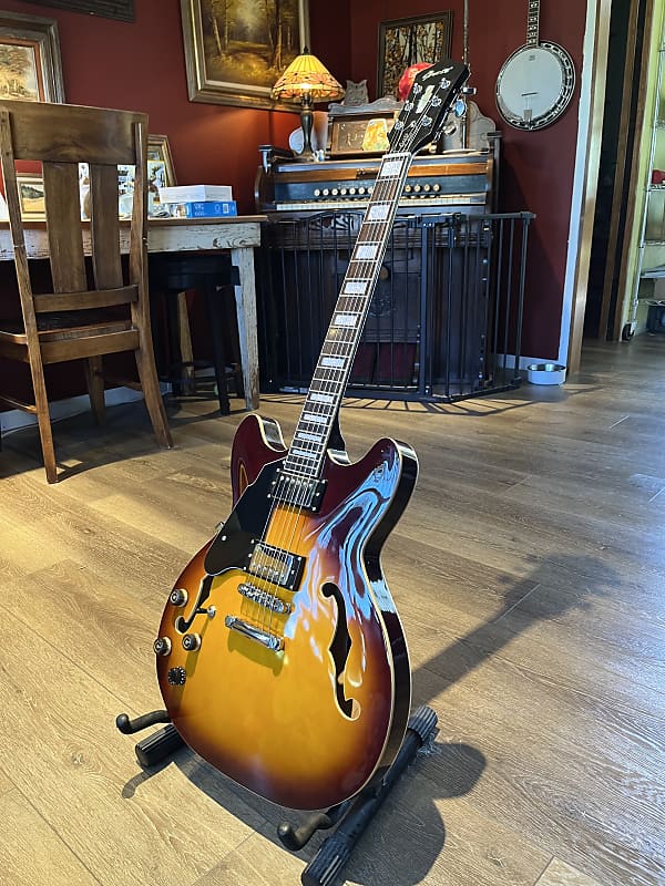 Grote ES-335 Copy left handed lefty | Reverb