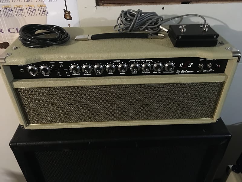 Ceriatone Steel String Singer 50W blonde head blonde | Reverb