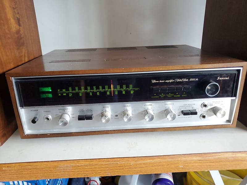 Sansui 5000A - Wood | Reverb